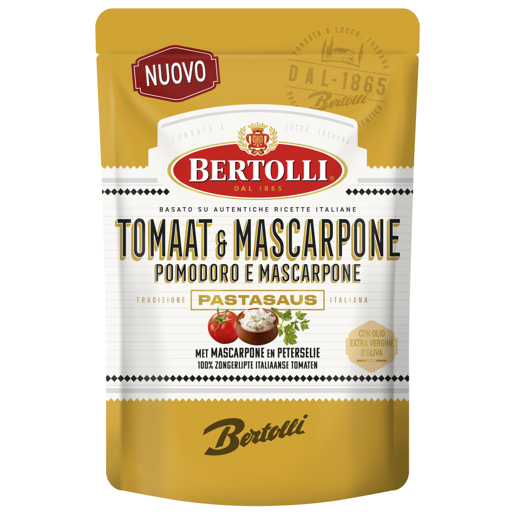 Tomato&Mascarpone pasta sauce in pouch - Bertolli