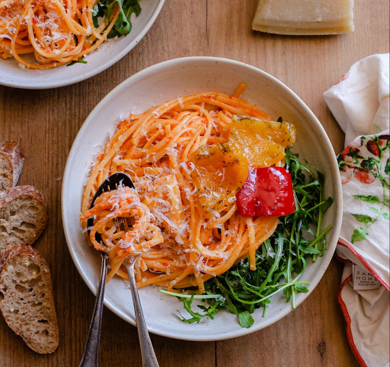 Pasta pesto Calabrese met rucola en paprika - Bertolli